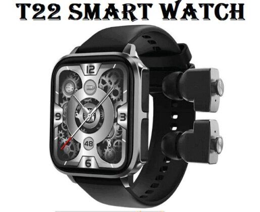 T22 SmartWatch With TWS Earbuds: Specs, Price, Pros & Cons ...